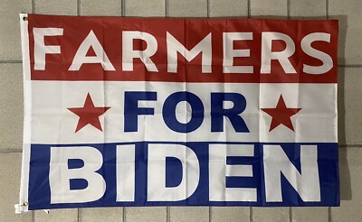 Farmers For Joe Biden President Flag FREE SHIP Save America Harris USA ...