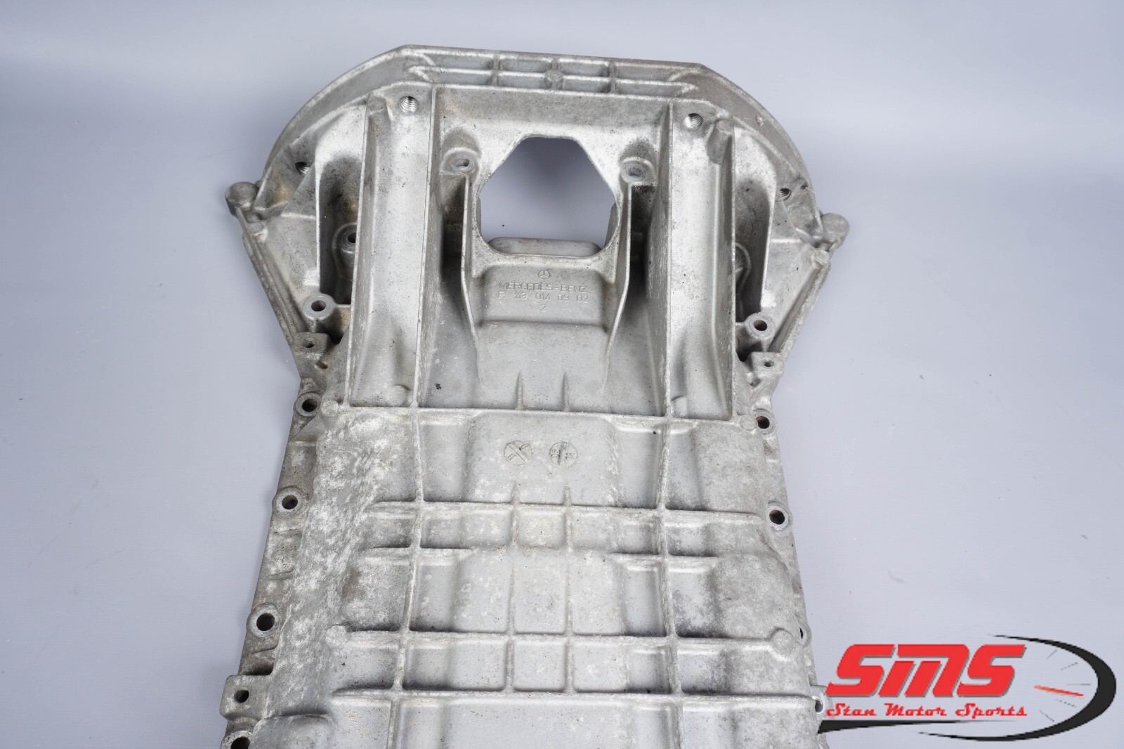06-07 Mercedes W164 ML500 R500 M113 Engine Motor Upper Oil Pan Housing ...
