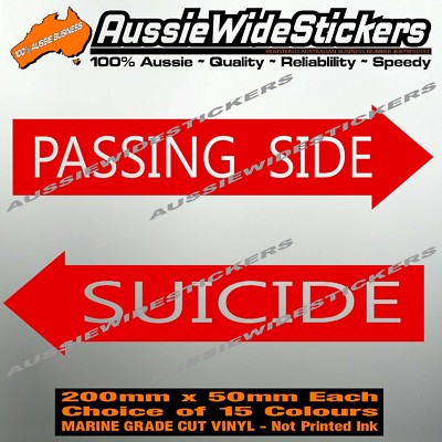 PASSING SIDE SUICIDE RV Camping Caravan Trailer Truck Accessories ...