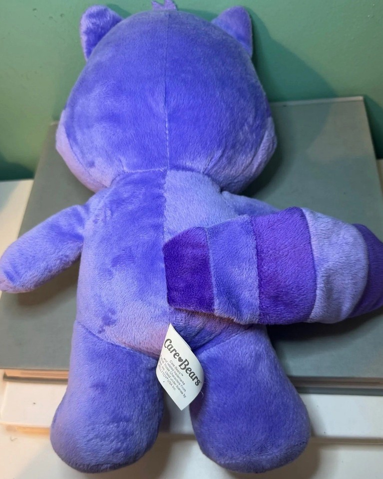 Care Bear Cousins Bright Heart Raccoon 2016 Stuffed Purple Plush 13” | eBay