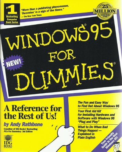 Windows 95 For Dummies by Rathbone 1568842406 FREE Shipping 1568842406 ...