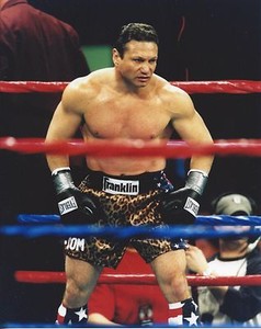 VINNY PAZIENZA 8X10 PHOTO BOXING PICTURE READY FOR WAR | eBay