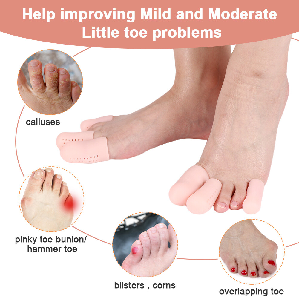 9pairs Caps Guard Bunion Pads For Calluses Toe Protector Covers Soft ...