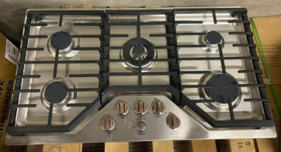 GE Café™ CGP95363MS2 36" Stainless Steel Built-In Gas Cooktop NOB | eBay