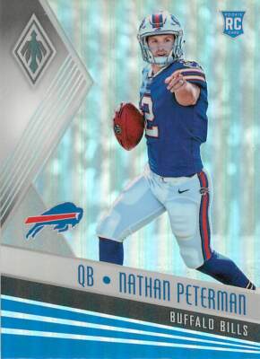 NATHAN PETERMAN 2017 Phoenix SILVER ROOKIE RC #105 Bills | eBay