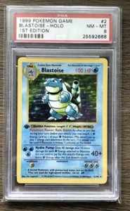 Blastoise 1999 Pokemon Game #2 1st Edition Holo Price Guide - Sports ...