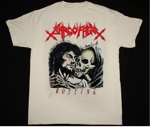 Vtg Sarcofago Band Rotting Heavy Cotton White S-5XL Unisex Shirt | eBay
