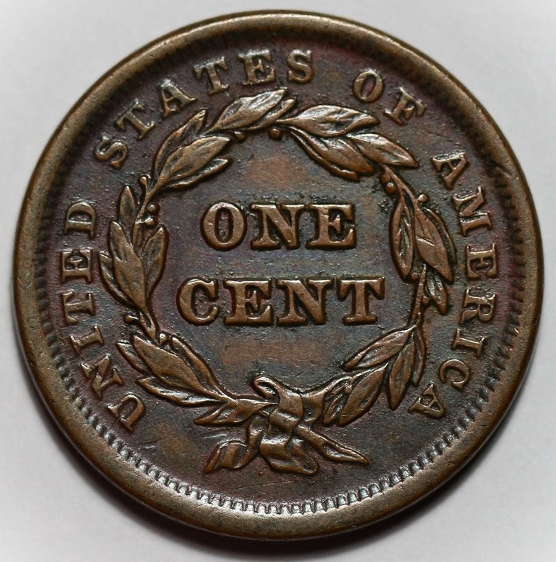 1841 Braided Hair Liberty Head Large Cent (N-5) - US 1c Copper Coin | eBay