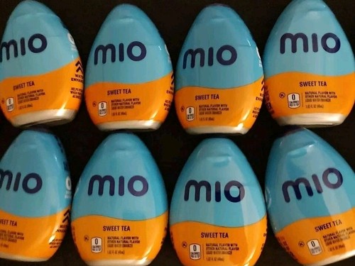 8 Mio Sweet Tea Drink Mix 0 Cals Squeeze Water Liquid Enhancer 1.62 oz ...