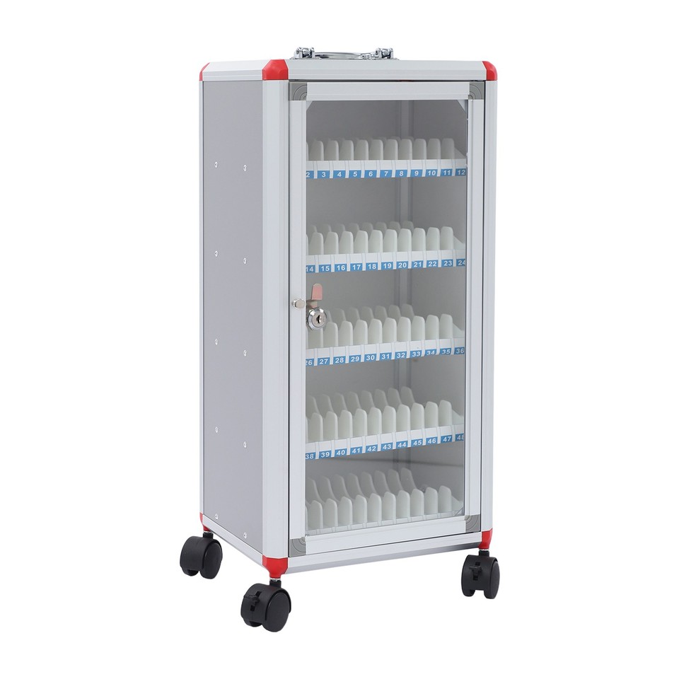60 Slots Modern Cell Phone Storage Box Portable Phone Storage Cabinet ...