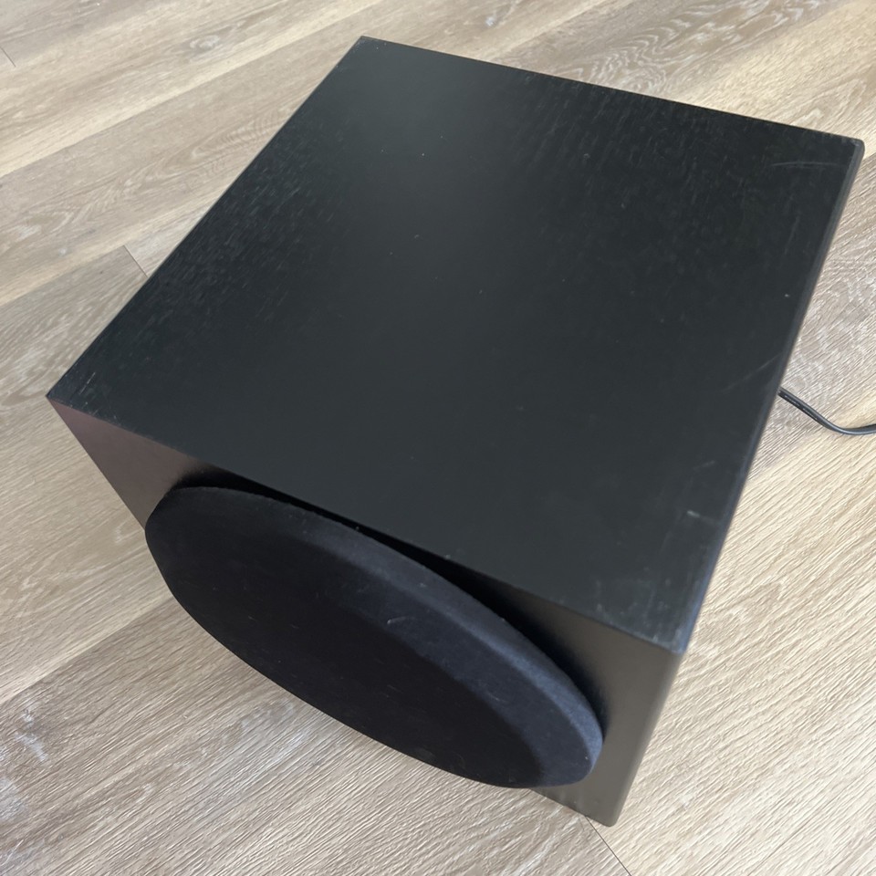 Yamaha YST-SW012 Subwoofer Active Sub Bass Home Theater Black | eBay