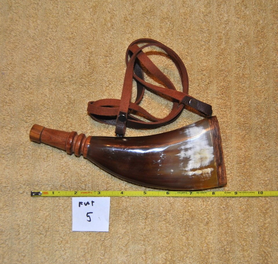 Flat Powder/Priming Horn. The 1 you see is the one you get. (5) | eBay