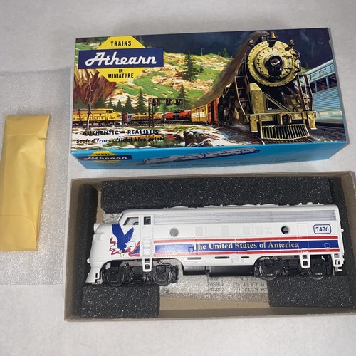 Athearn Trains in Miniature HO F7A roll call of the states NIB powered ...