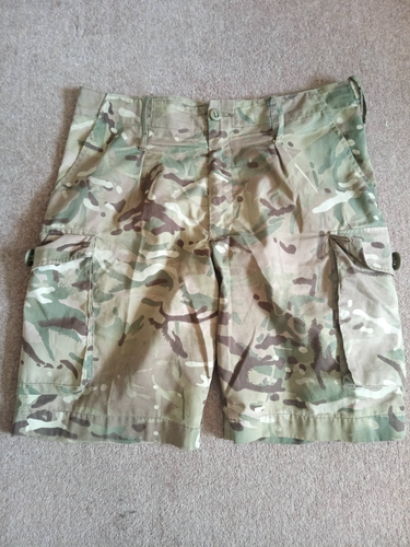British Army - MTP Multicam - Combat Cargo Shorts - Size 27/92/108 - 36 ...