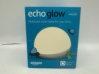 Amazon Echo Glow, Color Changing Smart Lamp - Requires Compatible Alexa ...
