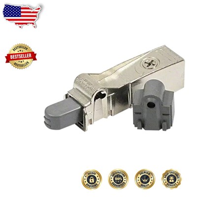 Premium Soft Close Hinge Adapter Kit for Cabinet Doors - 8 Count Nickel ...