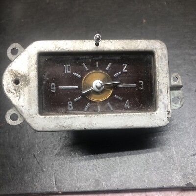 1949 1950 Chrysler Mopar Dash Clock Original | eBay