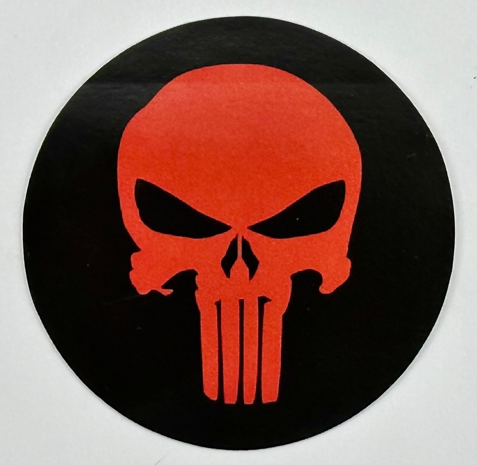 Red Punisher Skull