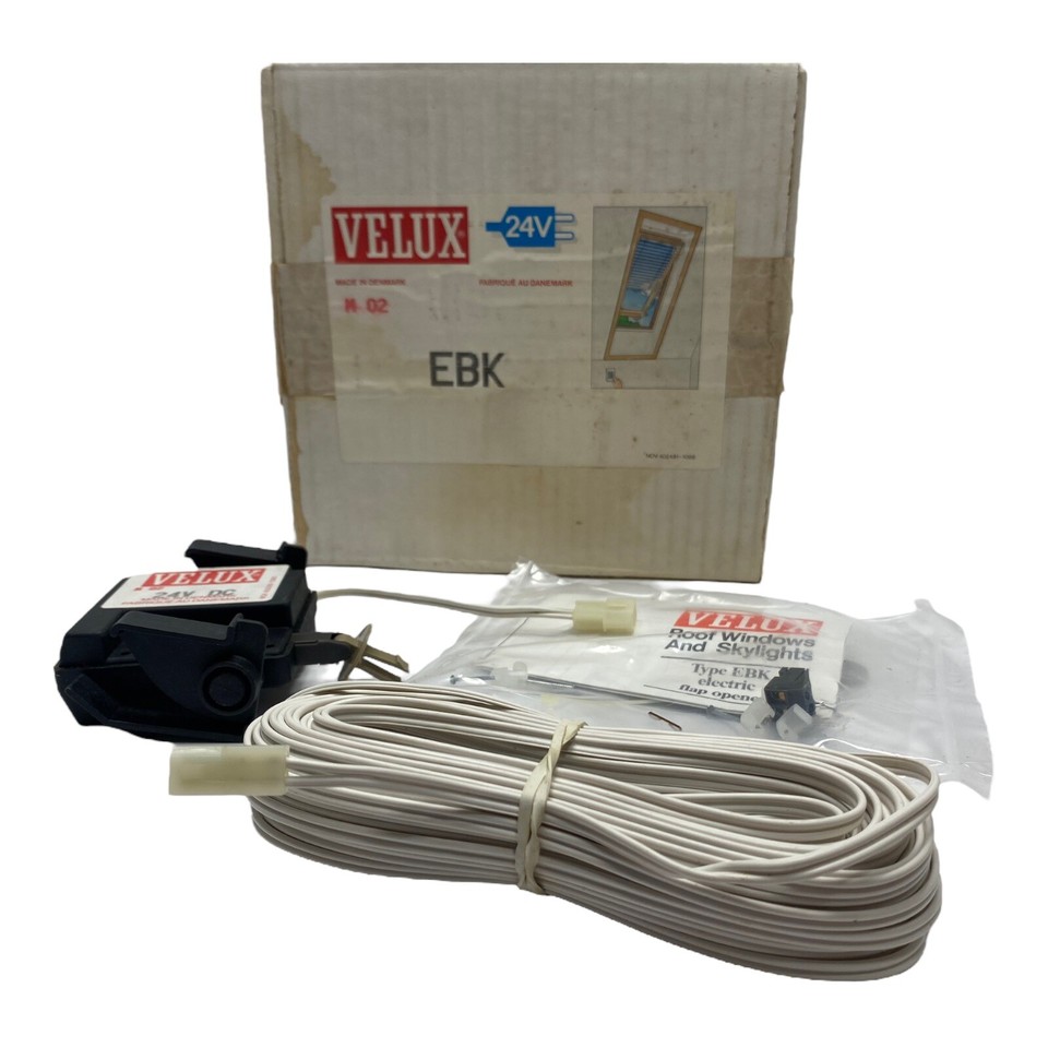 Velux - FSF Skylight Electric Flap Opener - Hard Wired - Type EBK - 24V ...