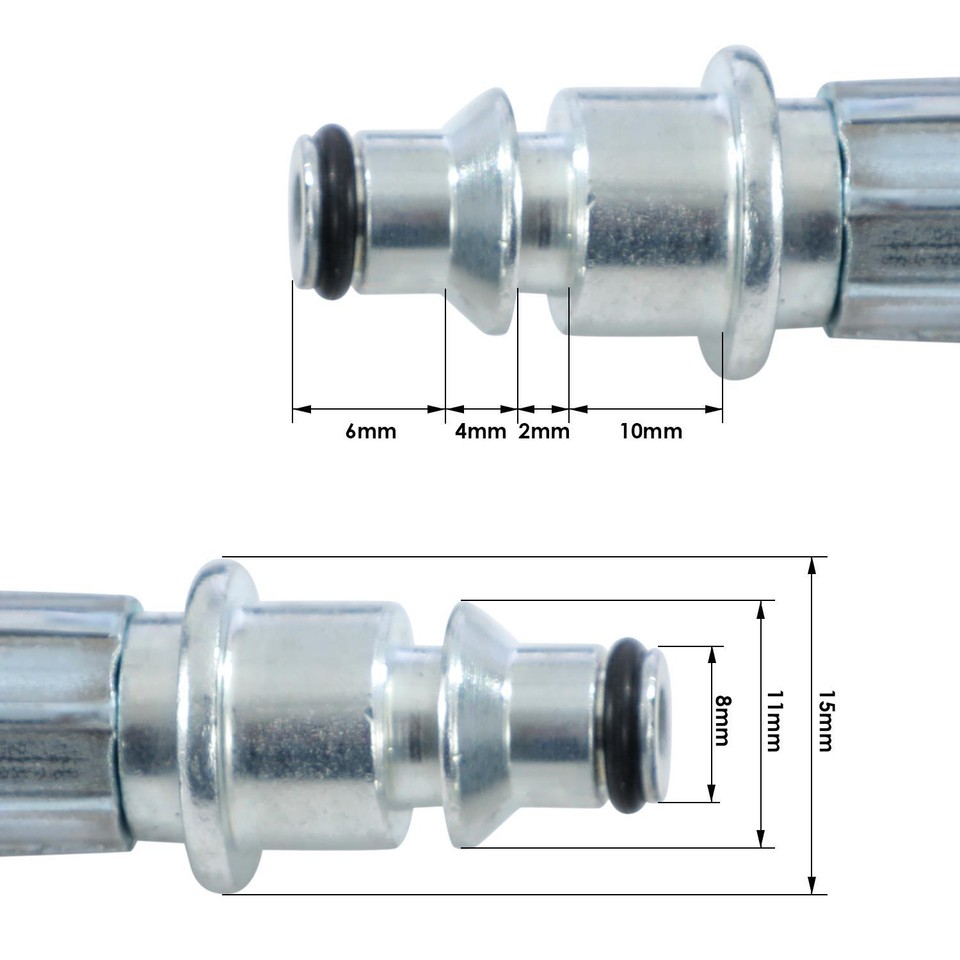 A.T Pressure Washer Hose 6m for Bosch with Quick Connect AQT SDS ...
