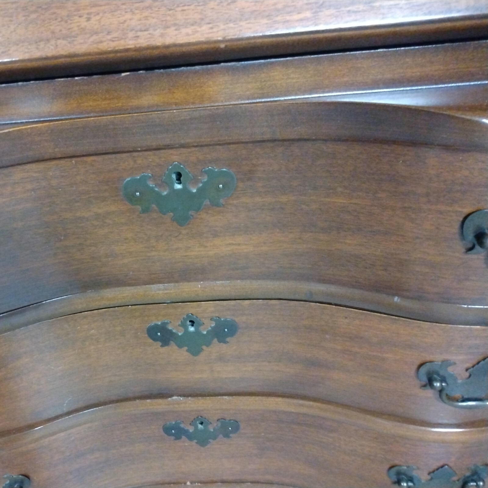 Antique Maddox Walnut Secretary Cabinet Desk w/Key & Working Locks ...