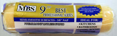 MBS 9" Roller Cover 3/8" Nap Professional Series Dense Polyester | eBay
