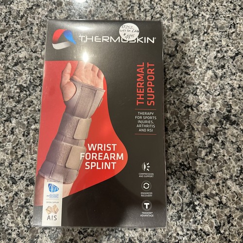 New In Box Thermoskin Thermal Wrist/Forearm Splint Left Support Beige ...