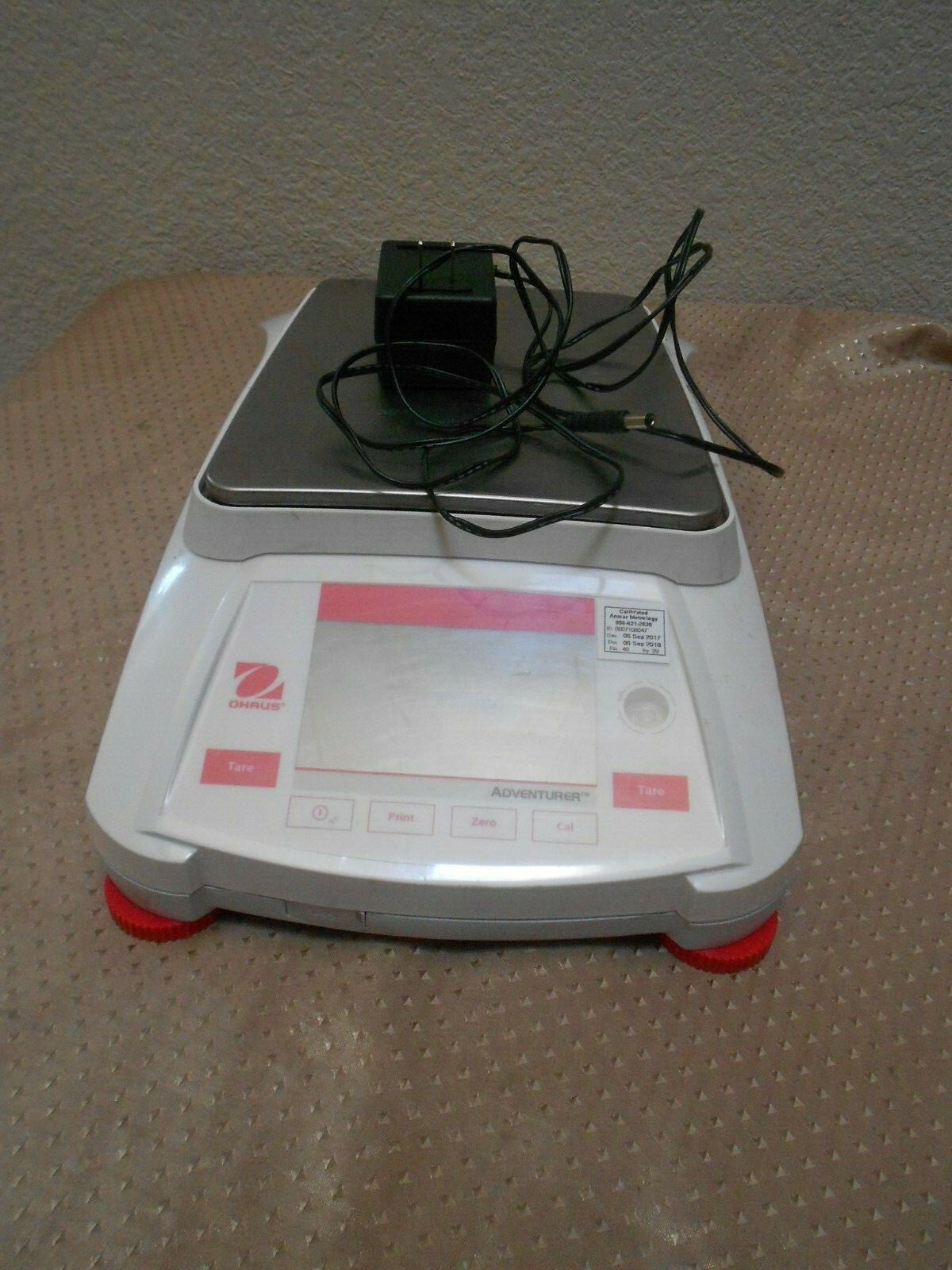 Ohaus AX5202 Balance Scale with Power Adapter 5,200g / 0.01g Tested ...