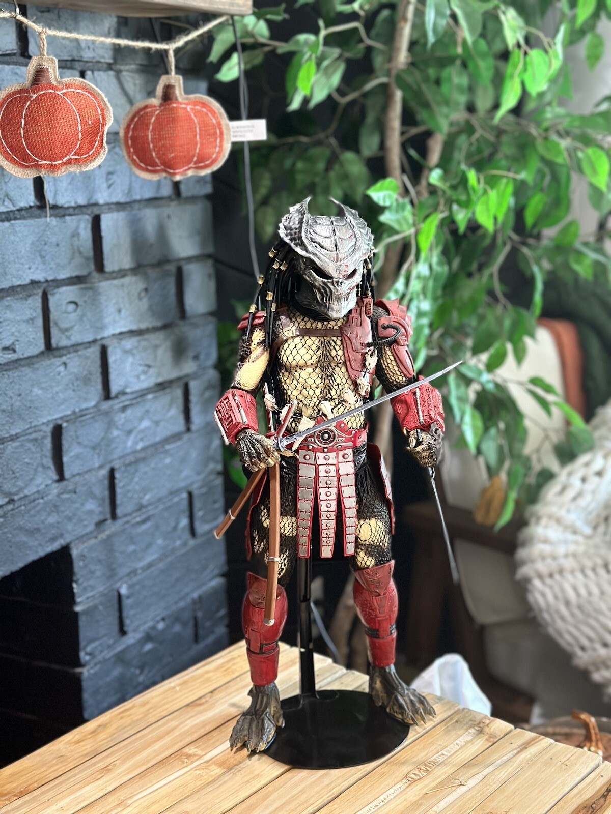 Custom 1/4 Scale Echo Mask For Neca Jungle Hunter Predator - MADE TO ...