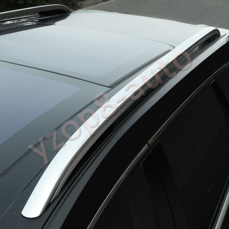 For Ford Edge 2015-2021 Silver Aluminum Top Roof Rack Luggage Carrier ...