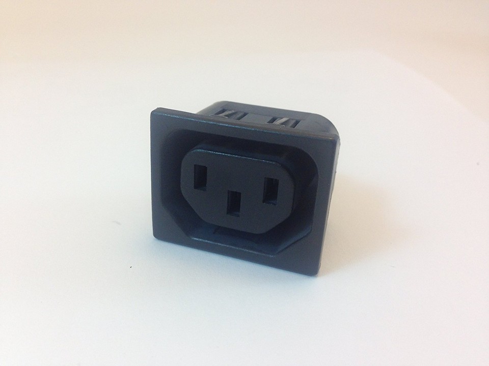 20 PACK - CES - IEC FEMALE SOCKETS AC POWER PORT 120/250VAC 15AMP ...