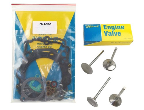 Top End Rebuild Kit KTM 350 SX-F 2016-2022 Titanium Valves Gasket Set ...