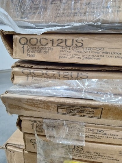 SQUARE D 12 CIRCUIT LOAD CENTER COVER QOC12US - for sale online | eBay