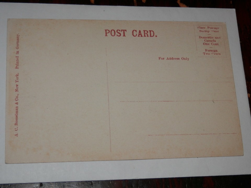 BENNINGTON VT - 1907-1915 UNUSED POSTCARD - THE PUTNAM HOUSE - VERY ...