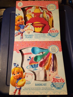 Disney Junior Alice's Wonderland Bakery -Tea Set and Baking Kit | eBay