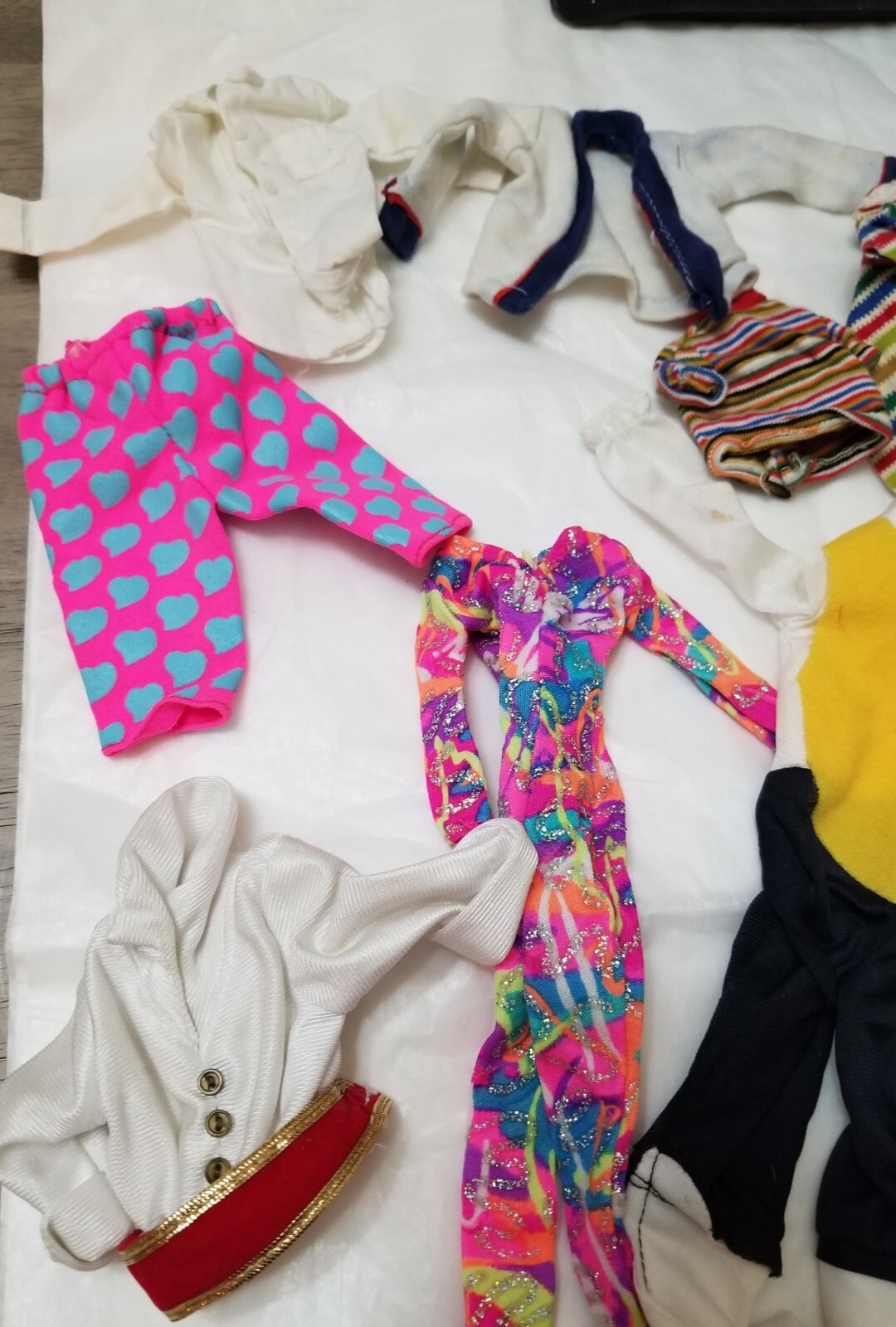 VINTAGE 1960's Mattel BARBIE KEN RICKY ALAN Doll CLOTHING + ACCESSORIES ...