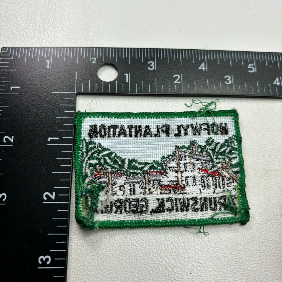 Brunswick Georgia HOFWYL PLANTATION STATE HISTORIC SITE Patch 39LL | eBay