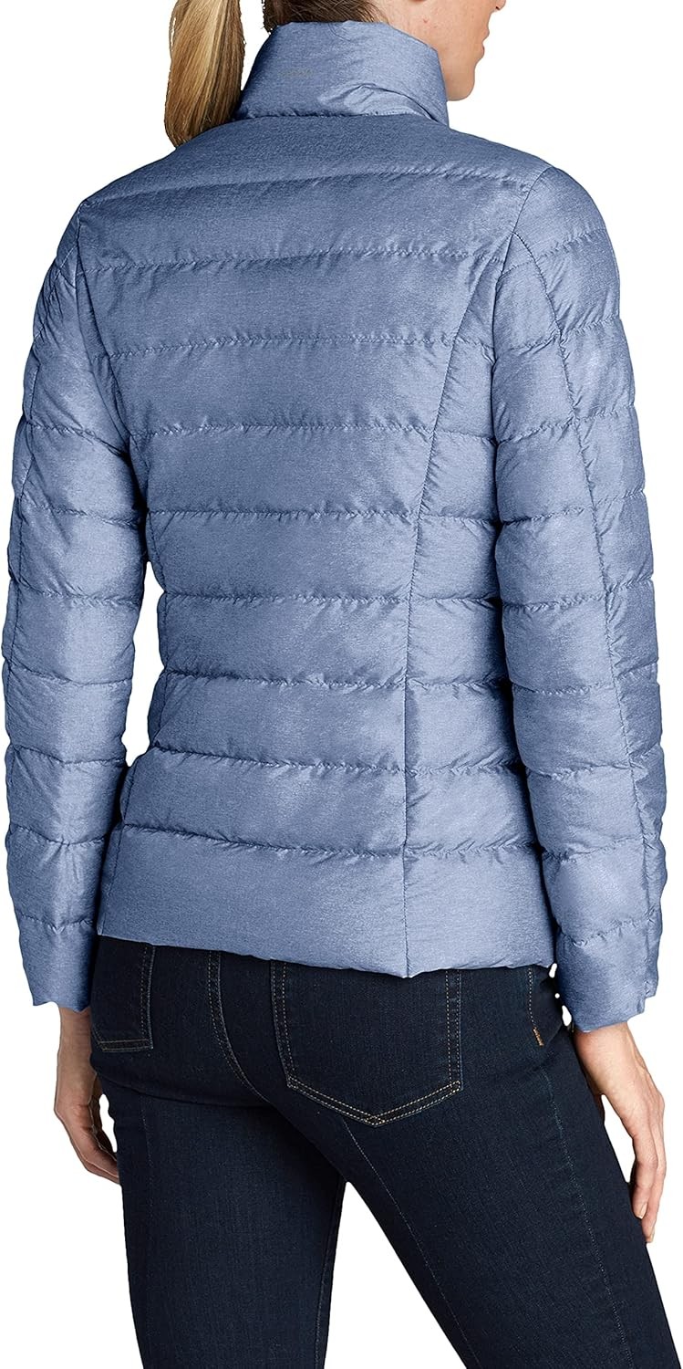 Eddie Bauer Damen Jacke Cirruslite Daunenjacke Outdoor, Antikblau, XS ...