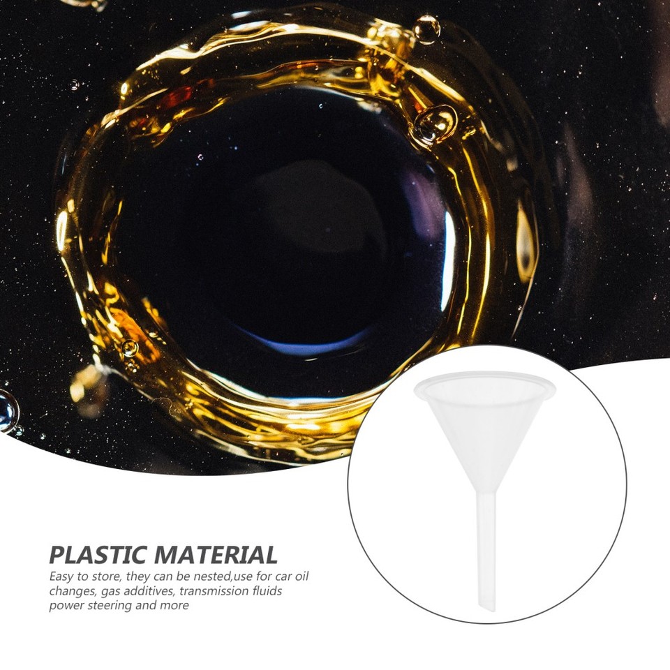 5 Pcs Plastic Funnel Laboratory Filter Funnels for Filling Bottles | eBay