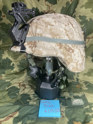 XL USMC LWH First Gen w Reversible MARPAT Cover, Rhino, NVG Mount ...