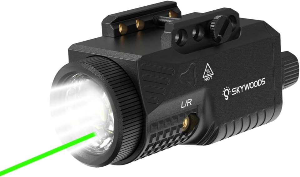 Pistol Laser Light Combo - 1200 Lumens, 1200 Lumen Green | eBay