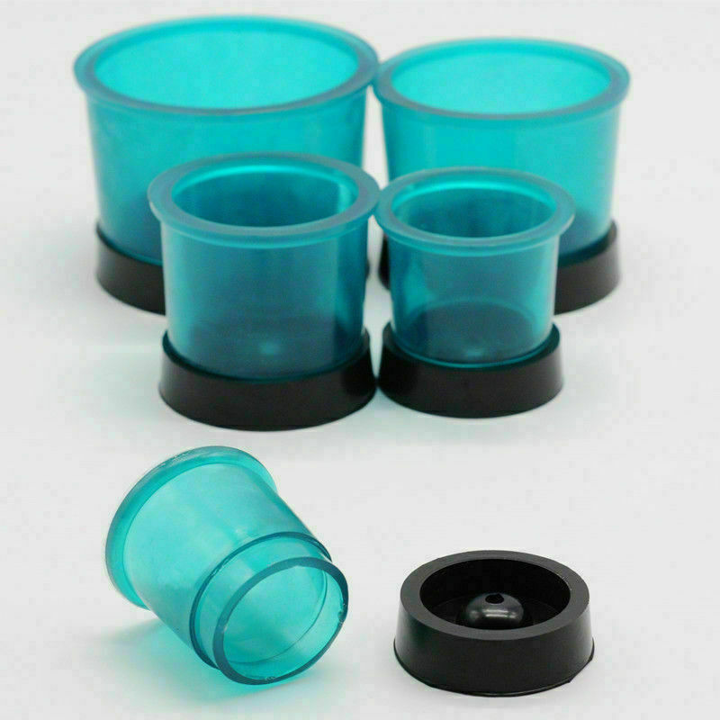 Dental Silicone Round Casting Flasks Rings Formers Base Wax Rubber 5 ...