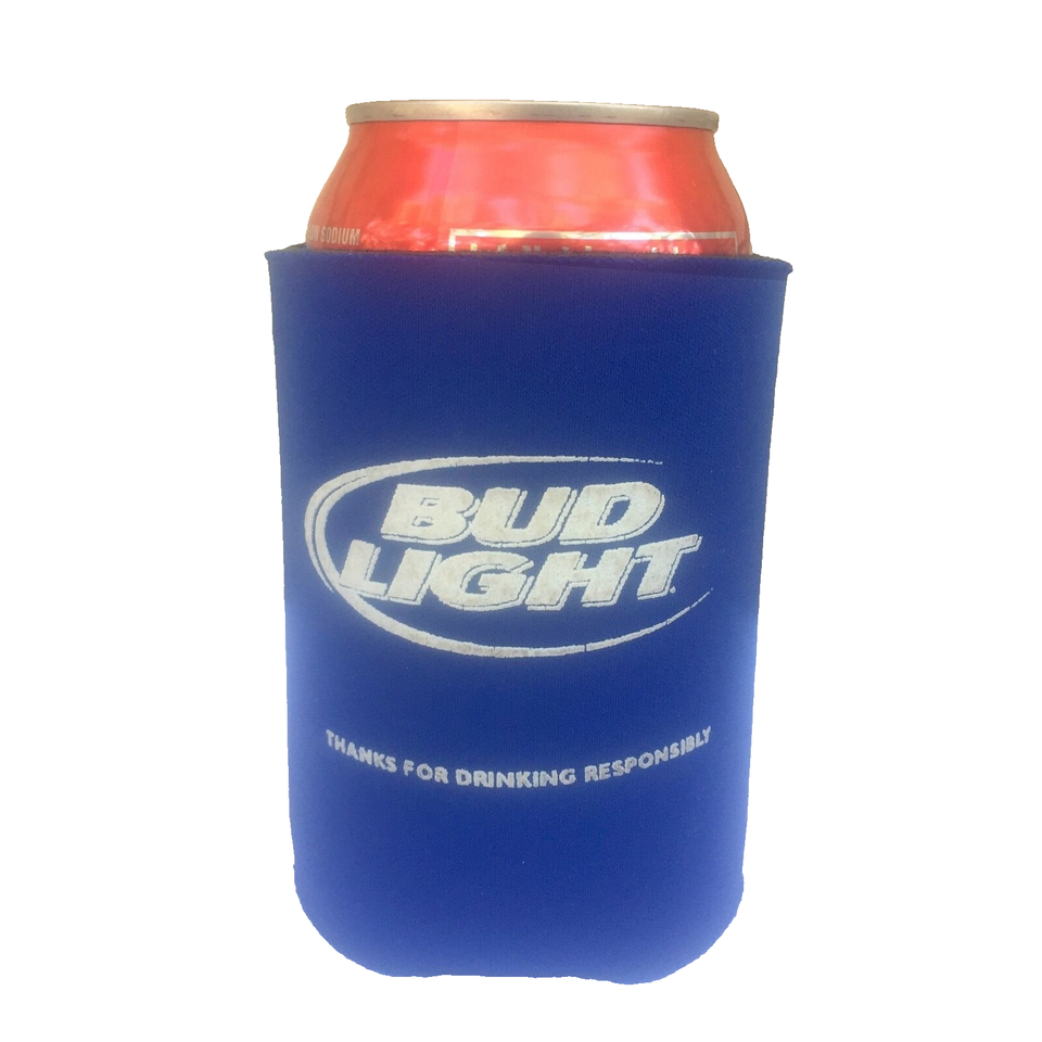 Bud Light KASE 101 Beer Can Coozie Koozie Hugger Cooler Insulator ...