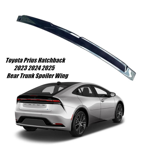 ABS Carbon Fiber For 2023-2024 Toyota Prius Hatchback Rear Trunk ...