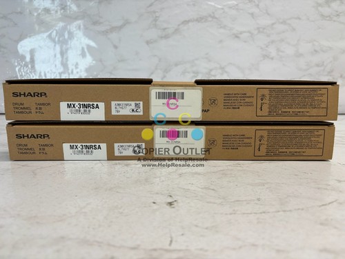 2 New OEM Sharp MX-2600N,MX-3100N Drum Units MX-31NRSA | eBay