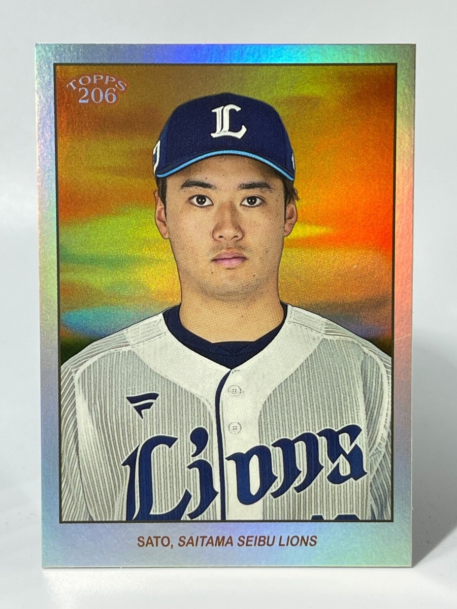 2023 Topps 206 NPB Shunsuke Sato #199 Saitama Seibu Lions 2023 Topps 206 NPB Shunsuke Sato #199 Saitama Seibu Lions