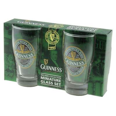 Guinness Mini 2 Pack Pint Glass | eBay