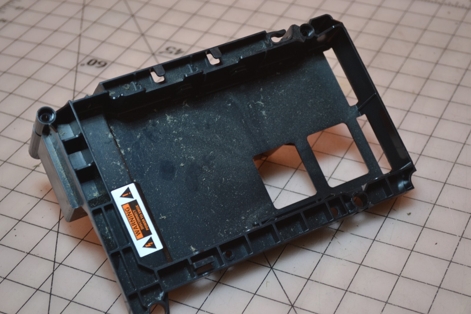 Microsoft Original XBOX Hard Drive Tray Mount Housing Frame Chassis ...