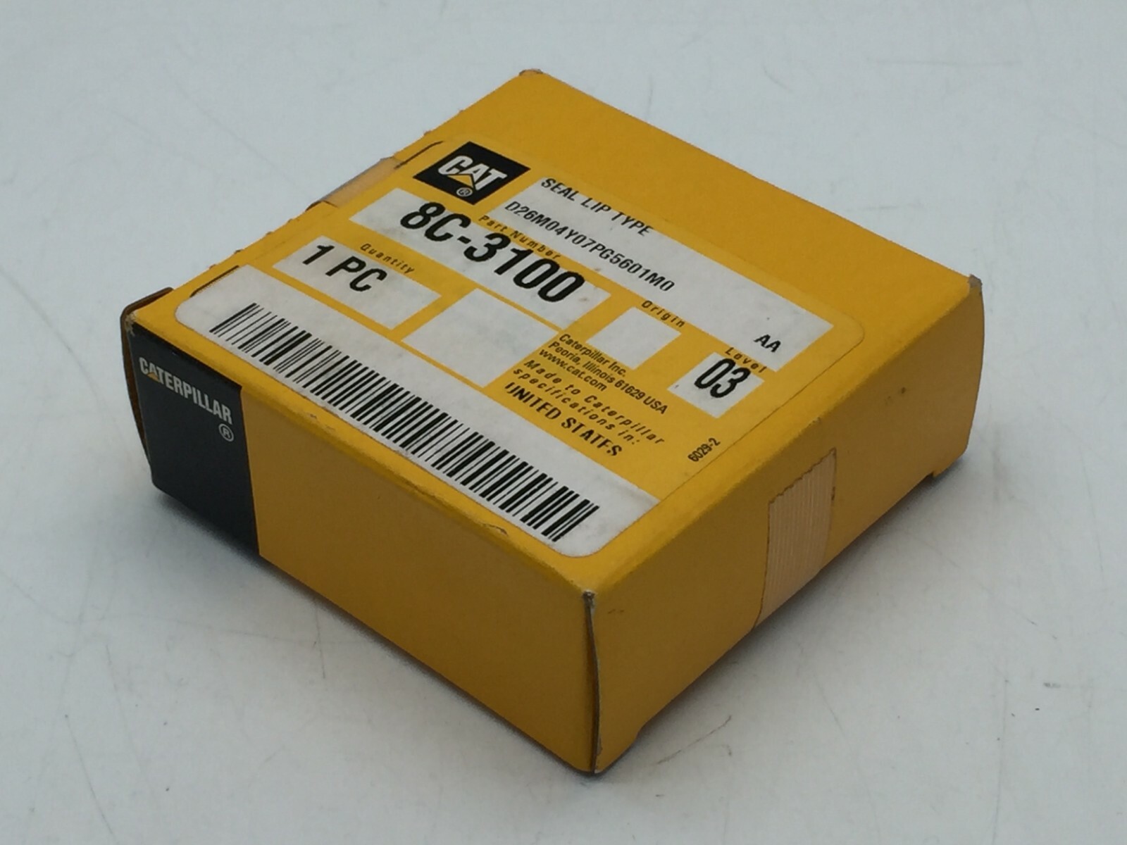 Caterpillar 8C-3100 8C3100 Seal Lip Type CAT | eBay