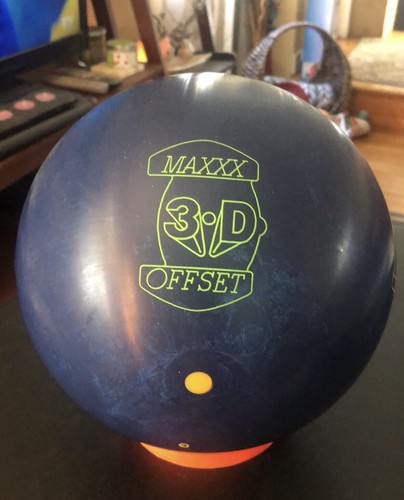 NIB 15Lb. 10 Oz. Hammer Maxxx 3D Offset Bowling Ball 3.44 TWT 2-3 Pin ...